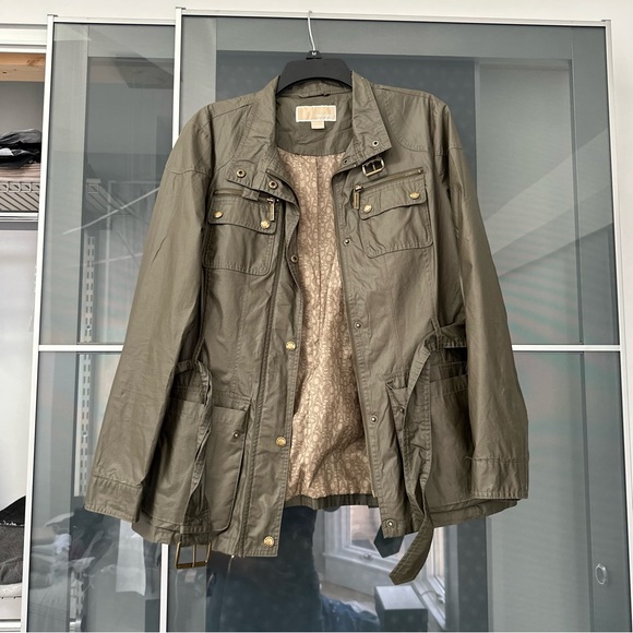 MICHAEL Michael Kors | Jackets & Coats | Mk Army Green Light Jacket ...